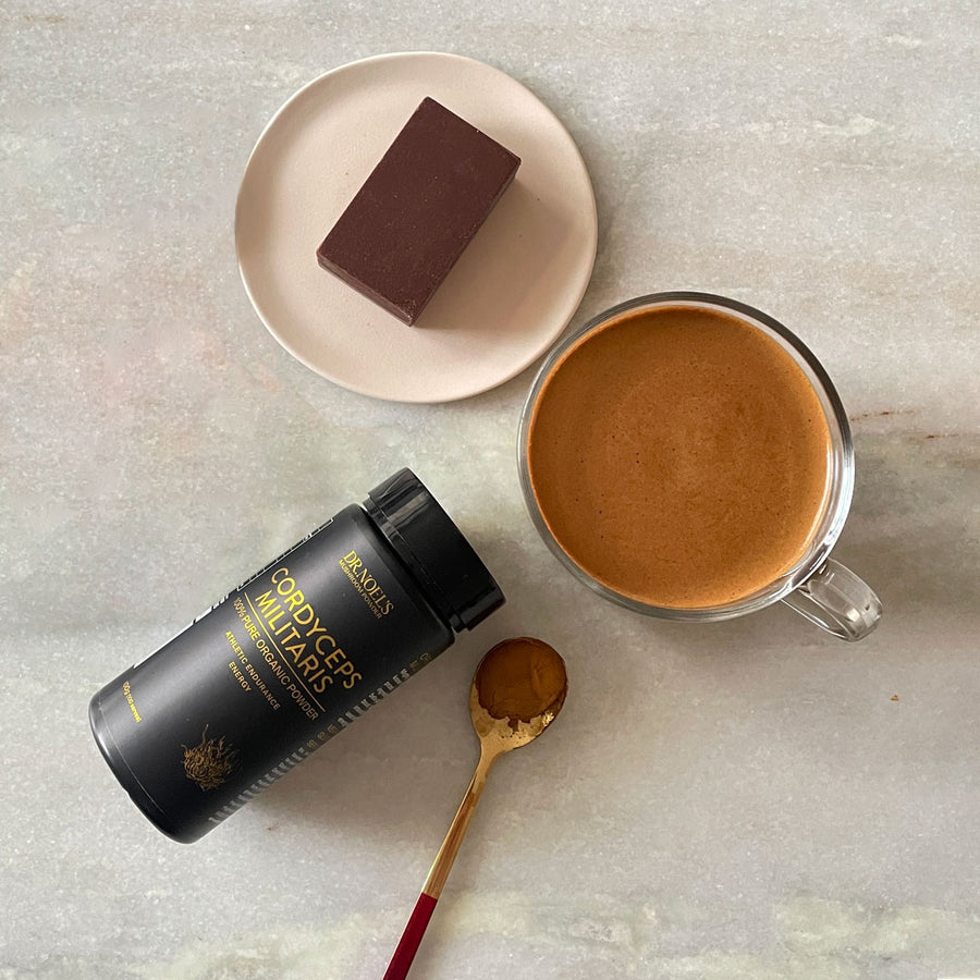 Lion's mane & Cordyceps militaris Chai – Dr Noel's Mushroom Powder