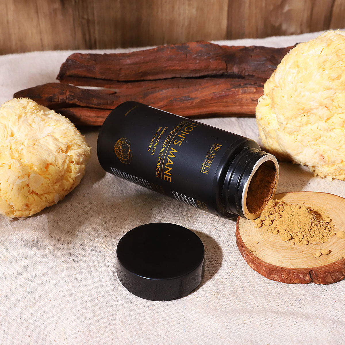 Organic Lion's Mane Mushroom Powder Australia | Dr Noels High Potency ...